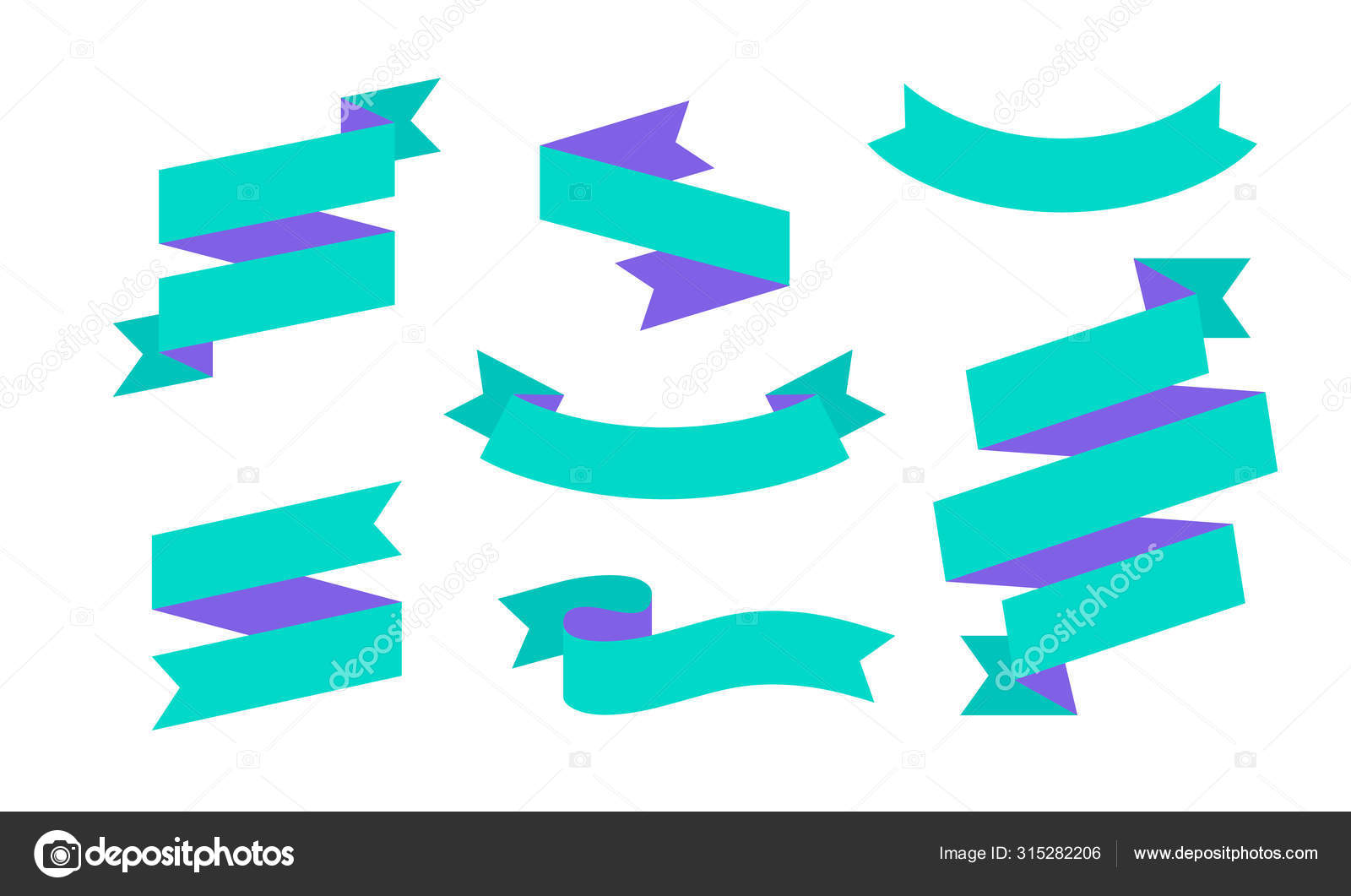 Lintbanner Clipart Gratis Ribbon Banner Vector Afbeeldingen