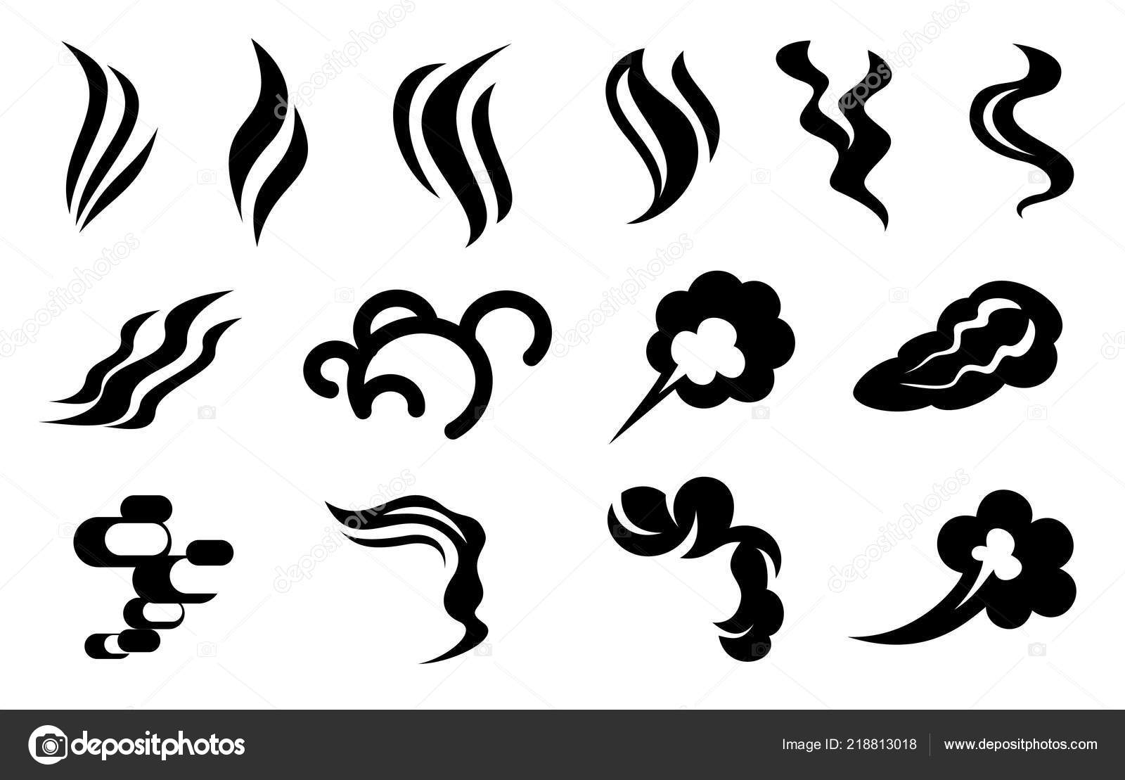 Smoke Steam Cooking Detail Vector Icon Illustration Simple Image Tasty ...