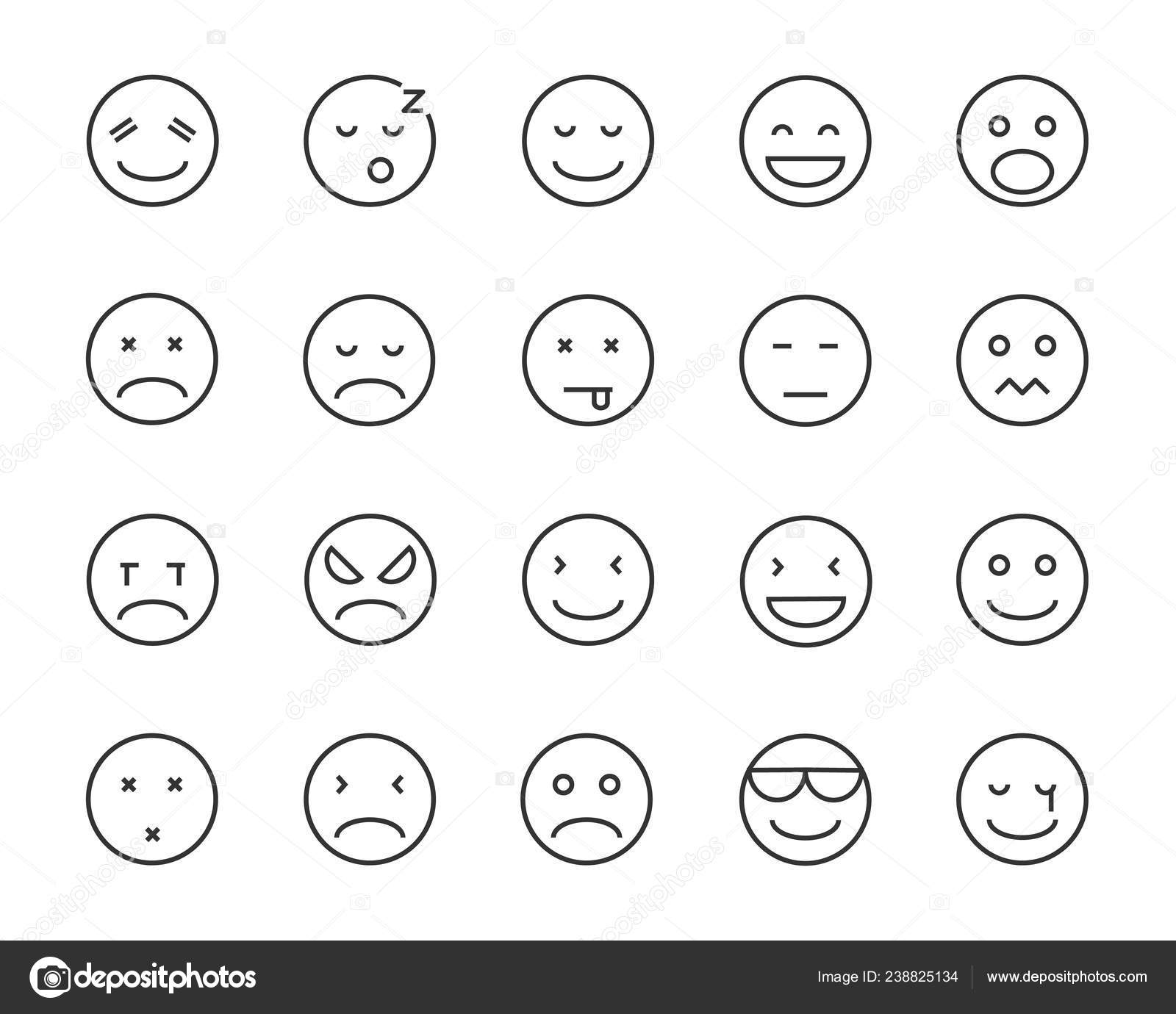 Mood Smiley Faces