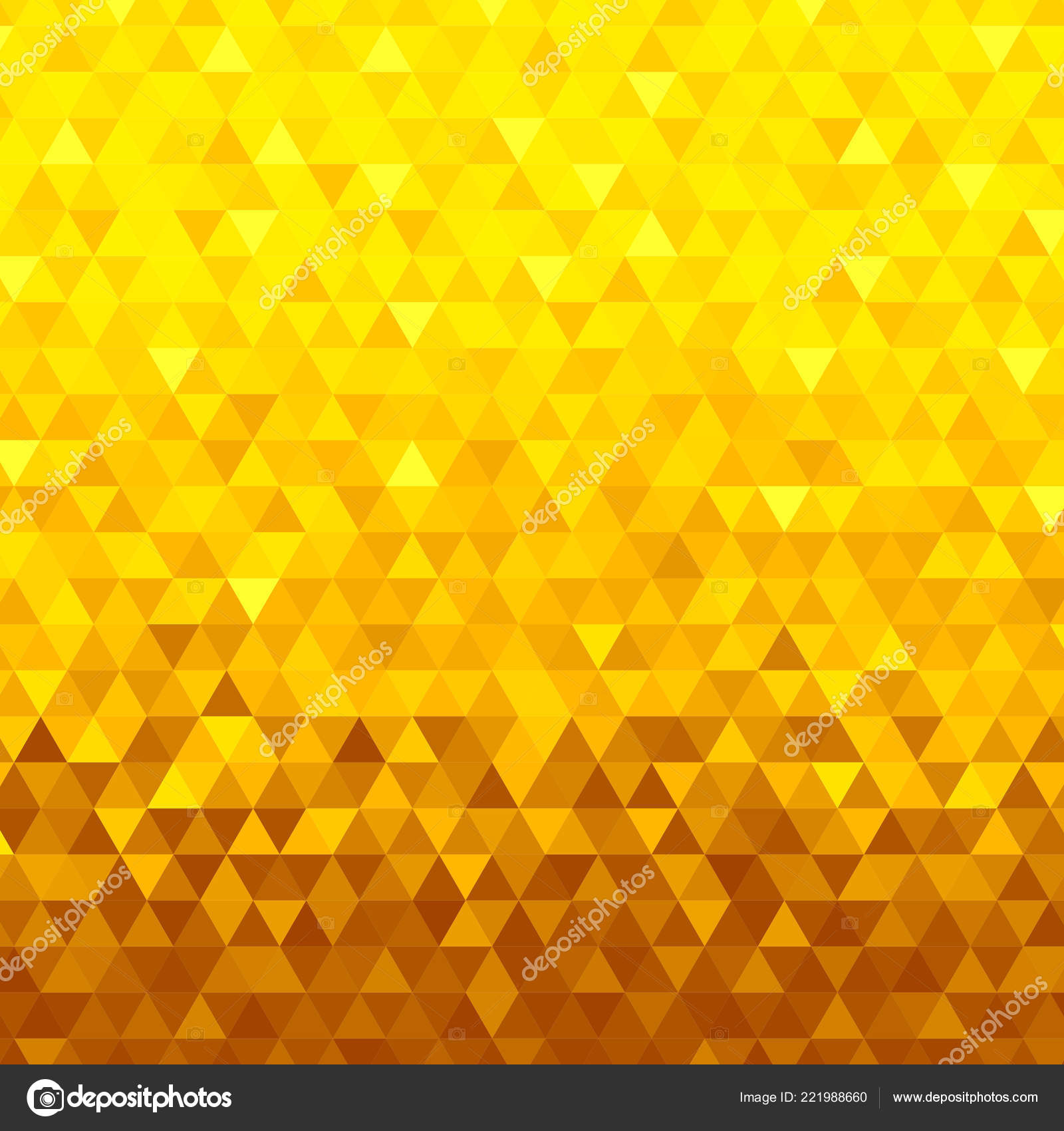 Abstract Seamless Gold Background Gold Triangles Stock Vector Image by ...
