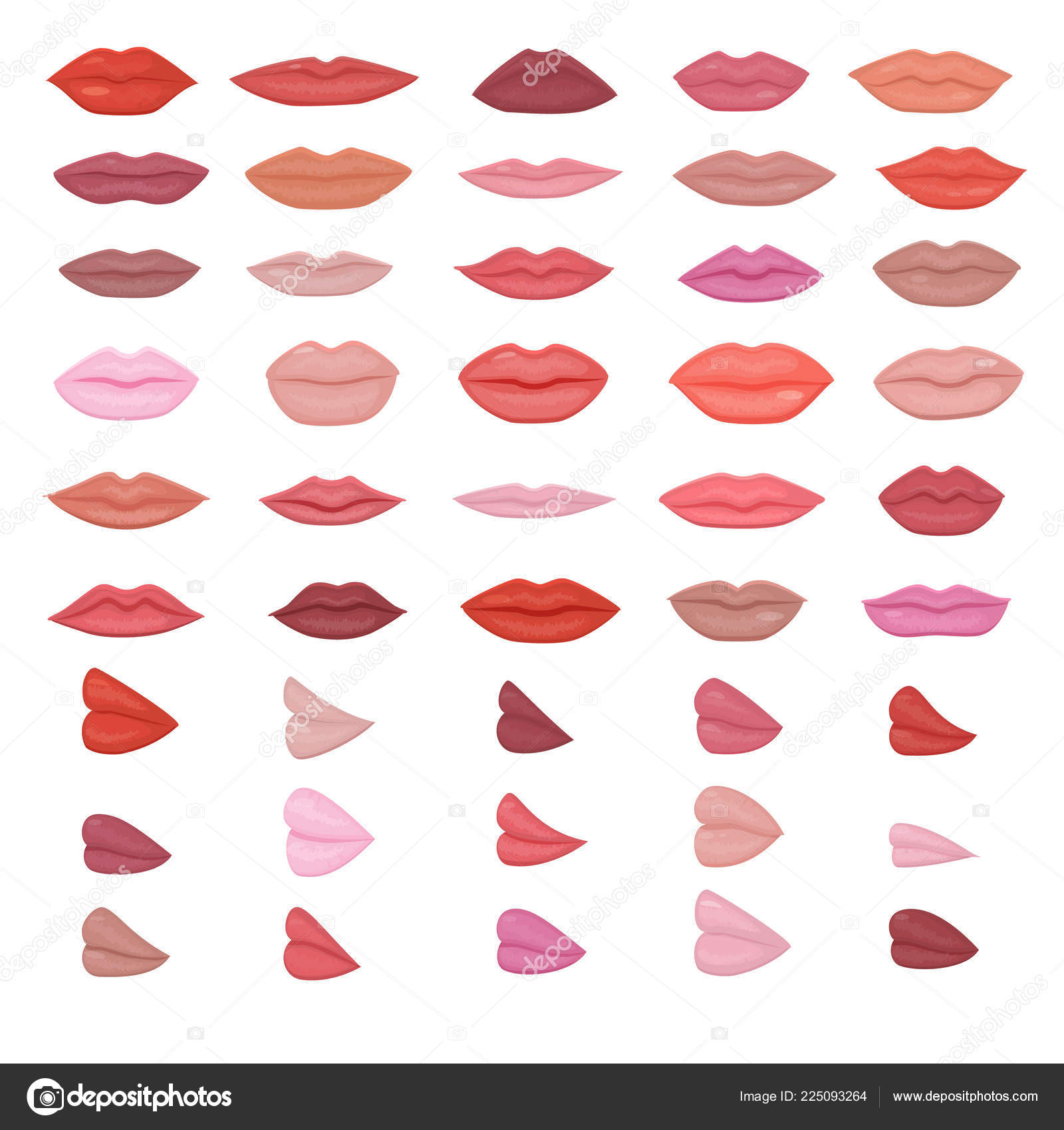Girl Smile Lips Vector | Lipstutorial.org