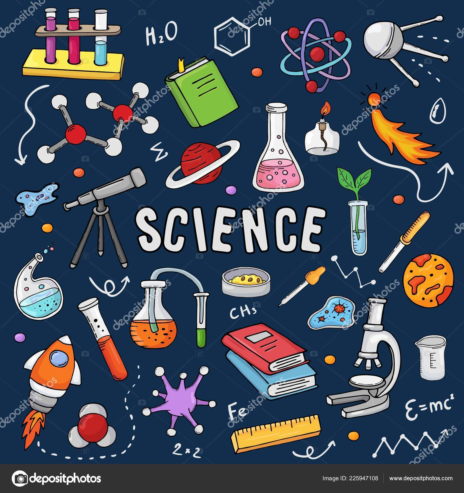 Vector Science Background