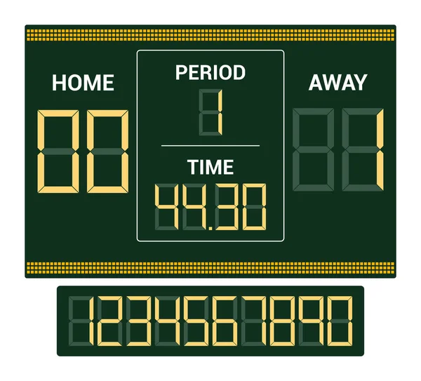 Football Scoreboard Clipart