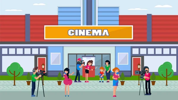 Edificio De Cine Clipart