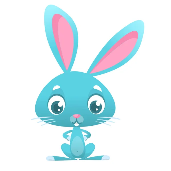 Cartoon Bunny Rabbit Character Vector Illustration Isolated Stock ...