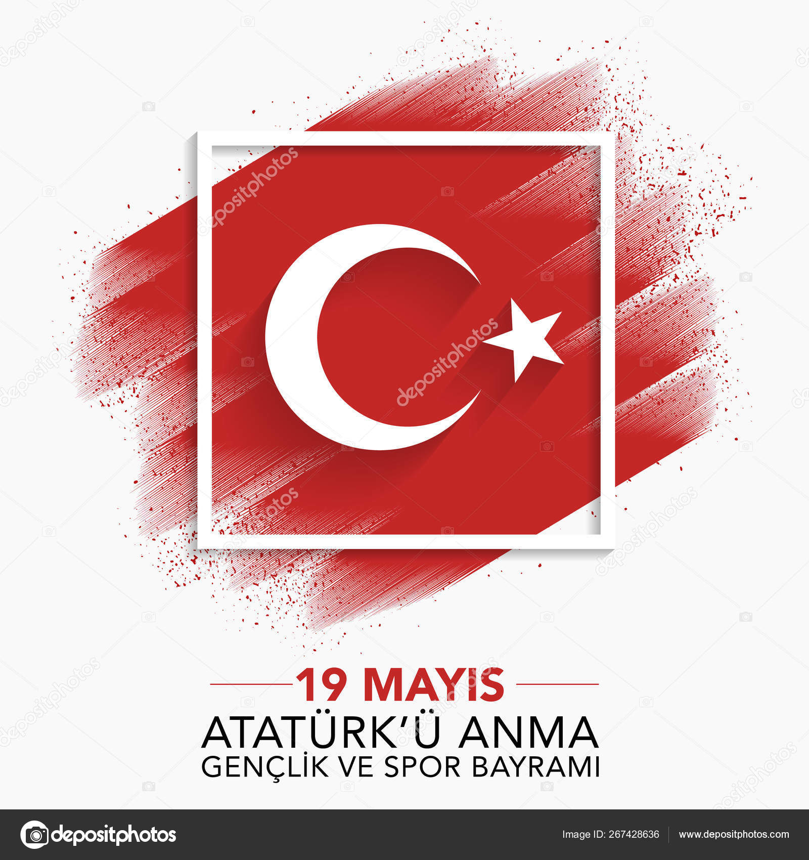 19 Mayis Ataturk'u Anma Genclik ve Spor Bayrami, 19 may Commemoration ...