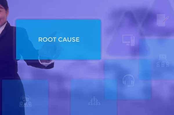 root cause analysis (RCA)-problem solving concept - Stock Image ...