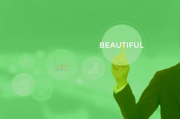 select BEAUTIFUL - technology and business concept - Stock Image ...