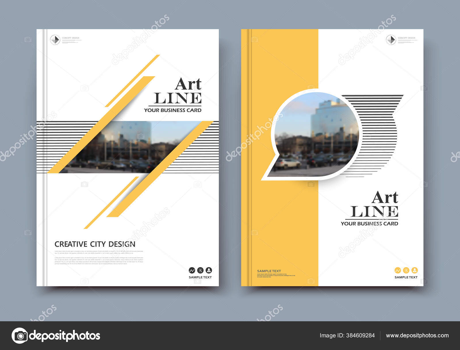 Modern Brochure Cover Design