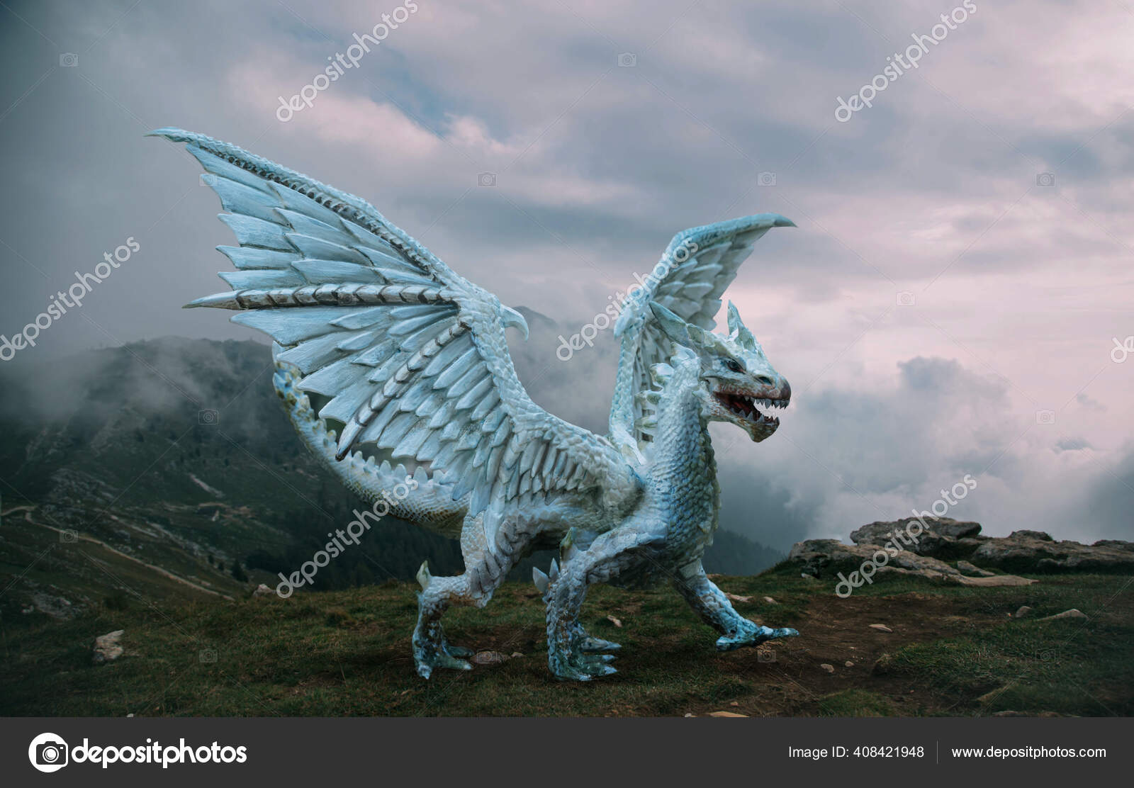 Fantasy Dragon Background