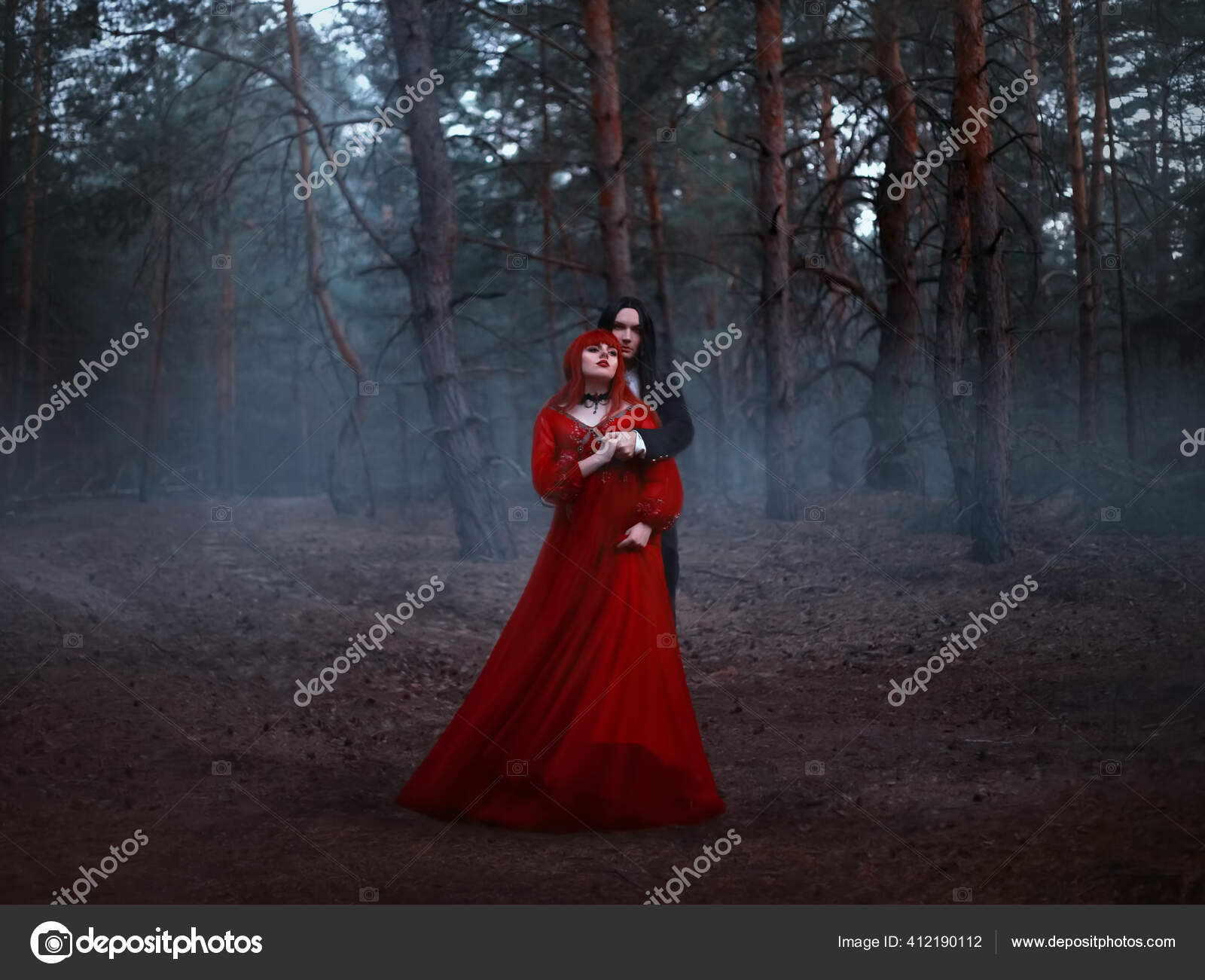 Vampire Forest Background
