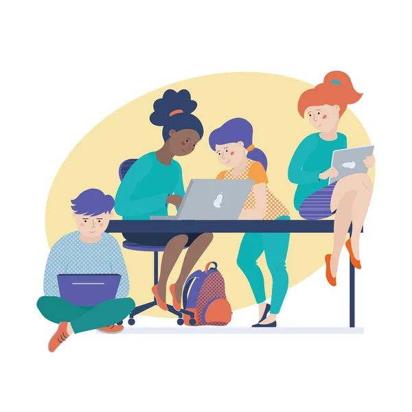 Teen science Vector Art Stock Images | Depositphotos