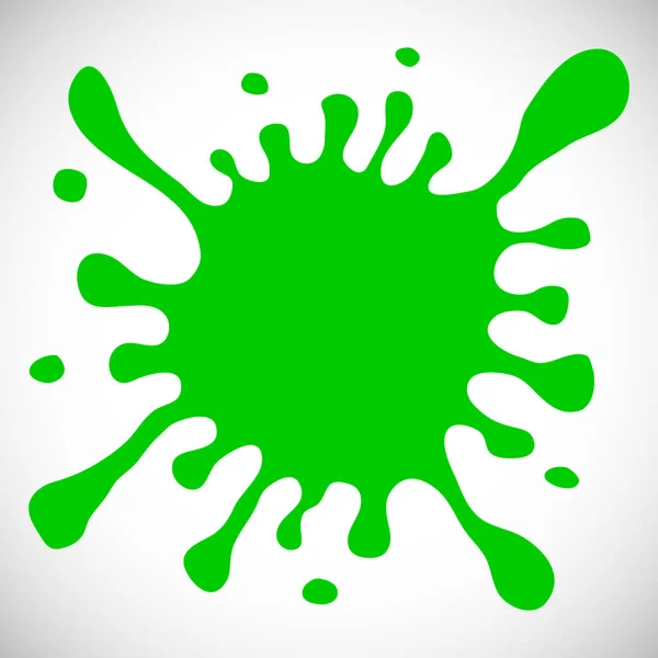 Green splash on a white background Stock Vector Image by ©DniproDD ...