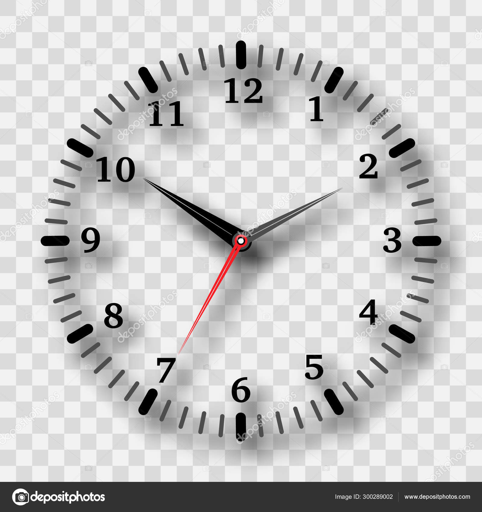 Watch dial on a transparent background Stock Vector Image by ©DniproDD ...