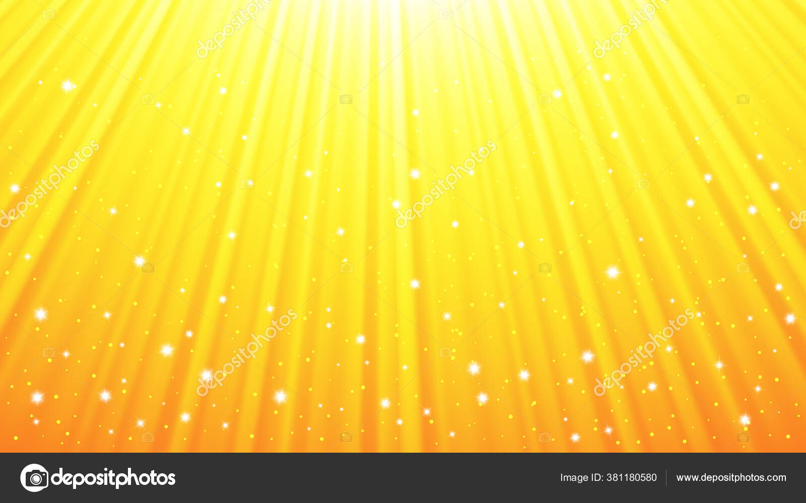 Sunlight rays background with light effects Stock Vector Image by ...
