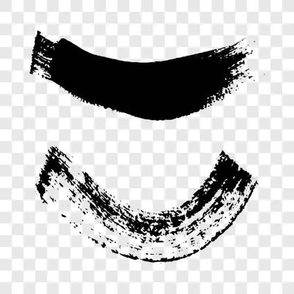 Pinceladas de grunge negro Vector de stock por ©DniproDD 403103062