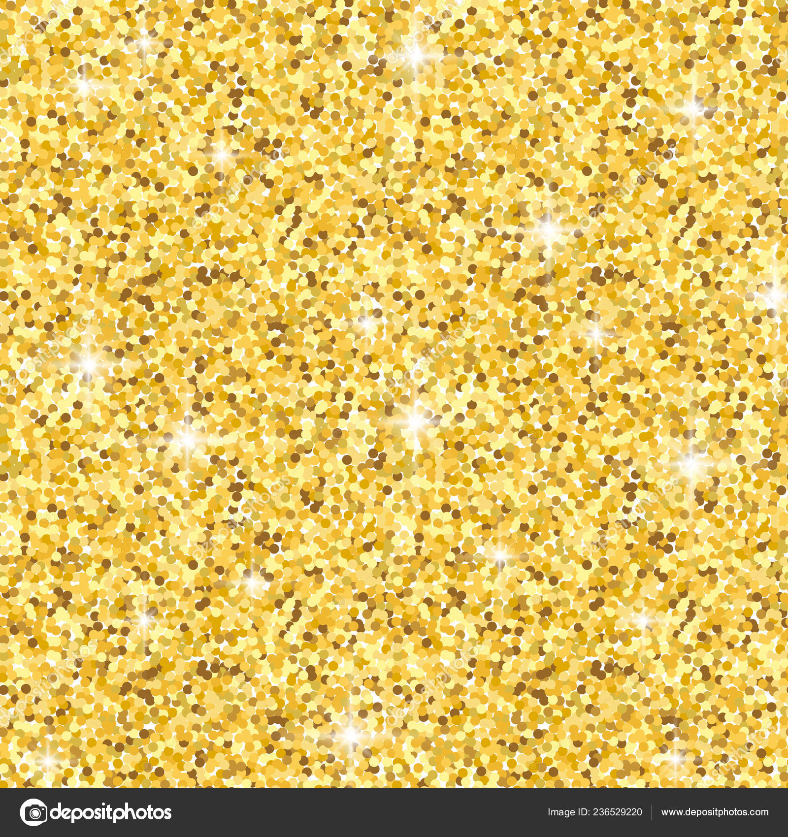 Gold glittery texture. Seamless pattern Stock Vector by ©threecvet ...