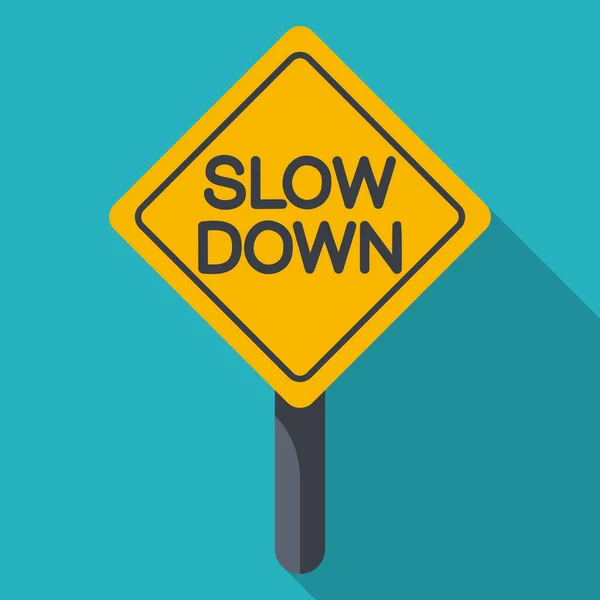 Go slow signage Vector Art Stock Images | Depositphotos