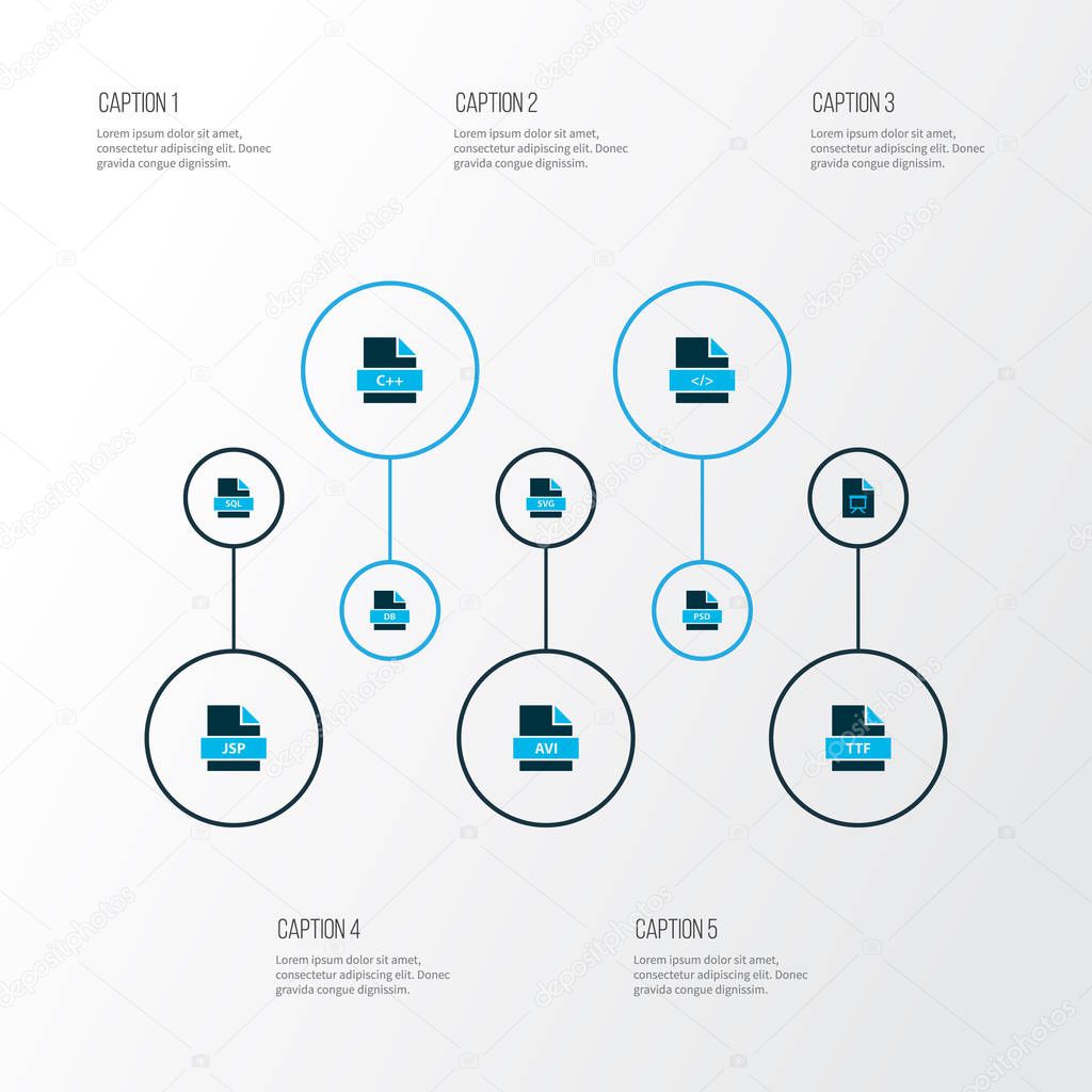 Tipos iconos de color conjunto con ttf archivo, código de archivo ... Tipos iconos de color conjunto con ttf archivo, código de archivo ...