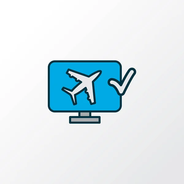Online check in icon Vector Art Stock Images | Depositphotos
