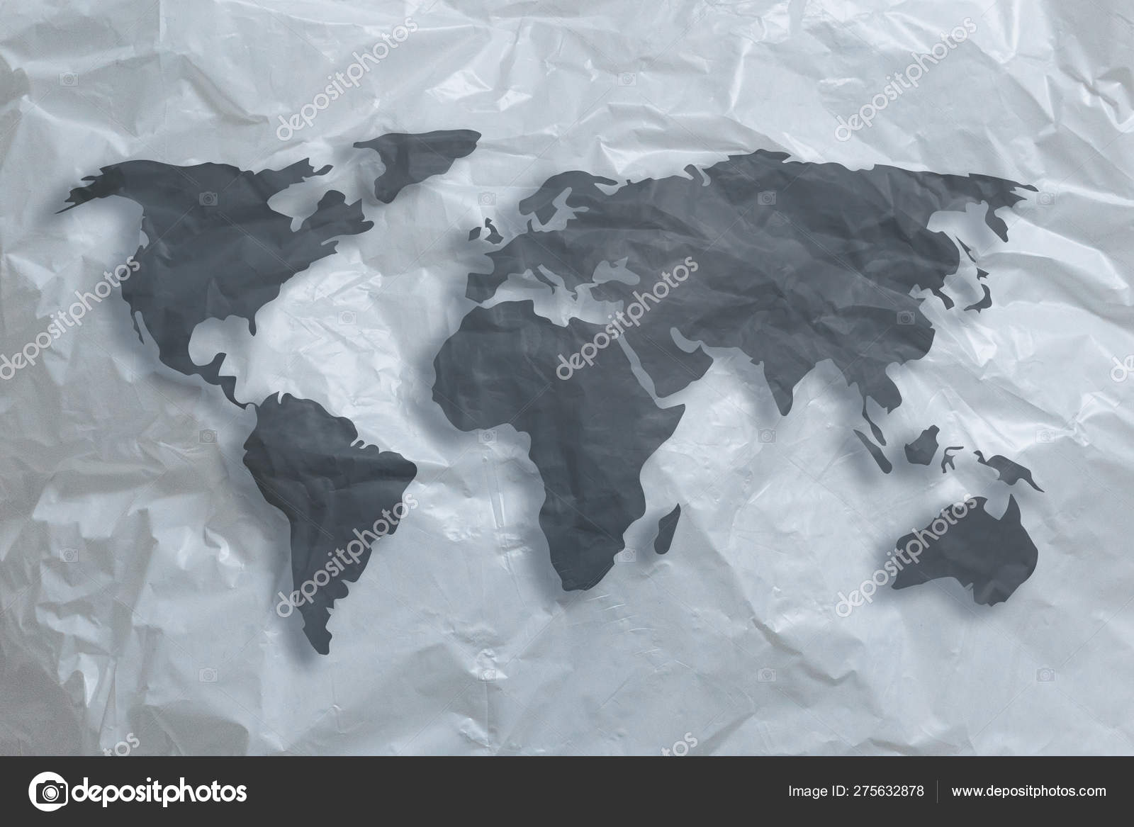 World map made of plastic Stock Photo by ©Scharfsinn 275632878