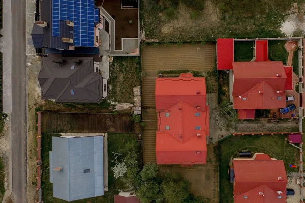 See Aerial View Of A House