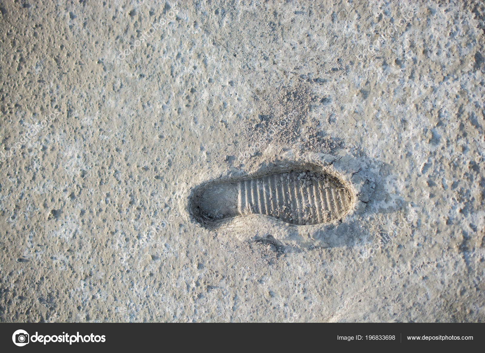 Footstep Pattern Seen Concrete Background Stock Photo by ©turgayada ...