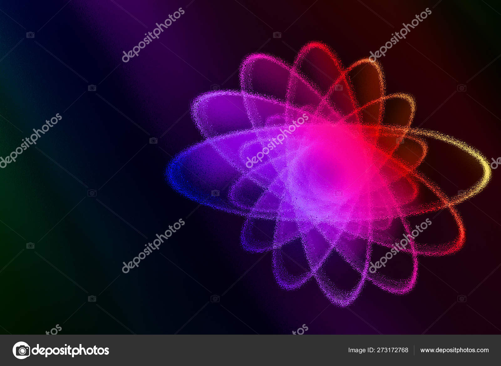 Atomic particle background as theme of physics Stock Photo by ...