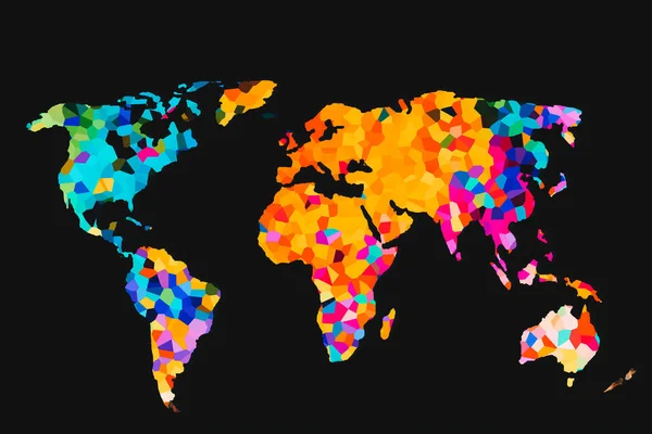 World map colorful Stock Photos, Royalty Free World map colorful Images ...