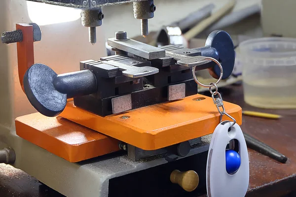 Car key duplication Stock Photos, Royalty Free Car key duplication ...