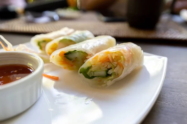 Vietnamese fresh roll Stock Photos, Royalty Free Vietnamese fresh roll ...