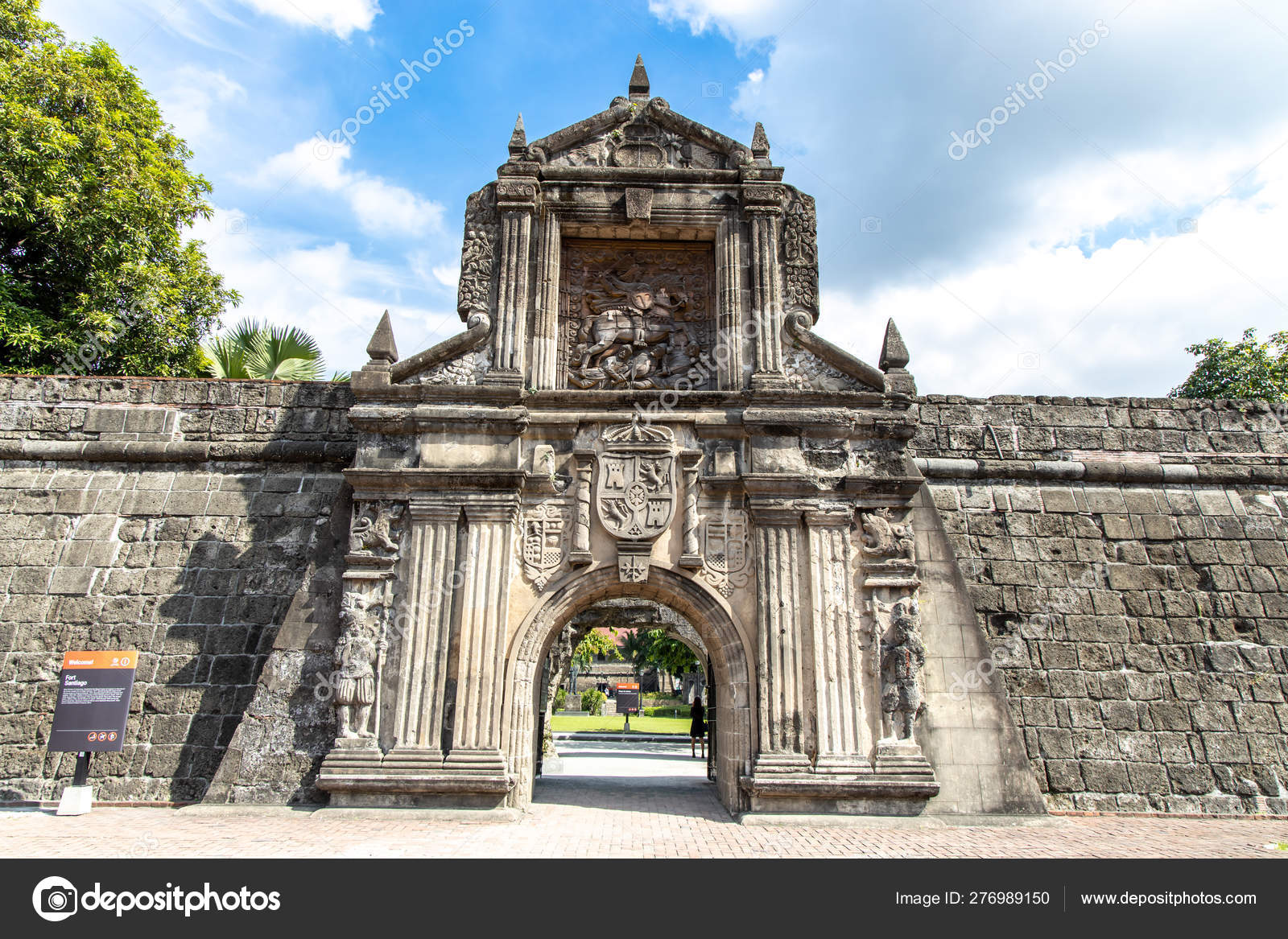 Fort Santiago Gate at Intramuros, Manila , Philippines, June 9,2019 ... Fort Santiago Gate at Intramuros, Manila , Philippines, June 9,2019 ...