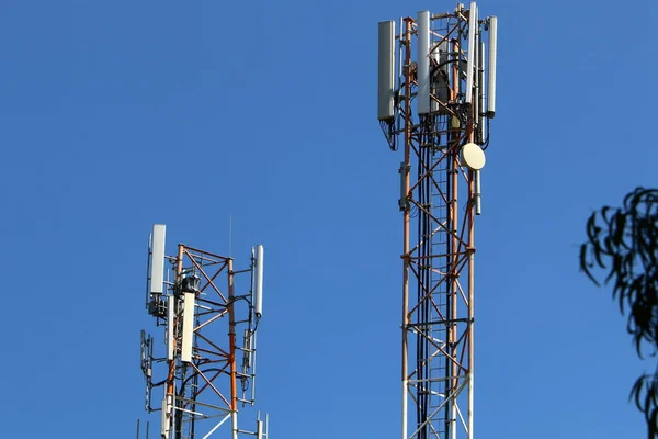 Telecommunication cell towers Stock Photos, Royalty Free ...