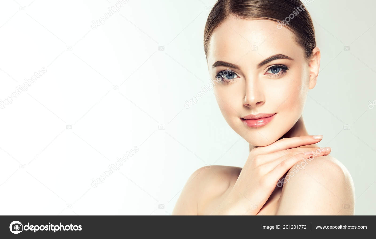 Beautiful Young Woman Clean Fresh Skin Face Care Facial Treatment Stock ... Beautiful Young Woman Clean Fresh Skin Face Care Facial Treatment Stock ...