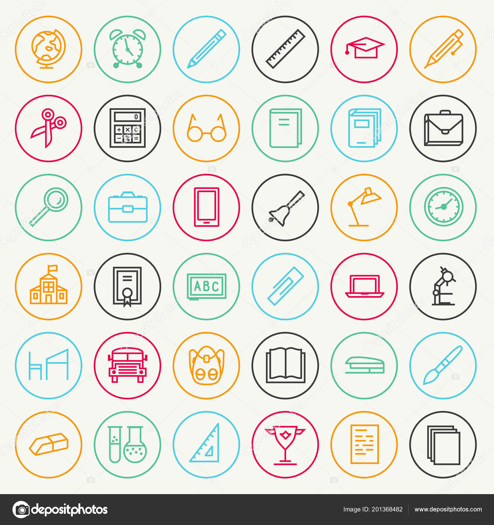 Labels For Education Vector