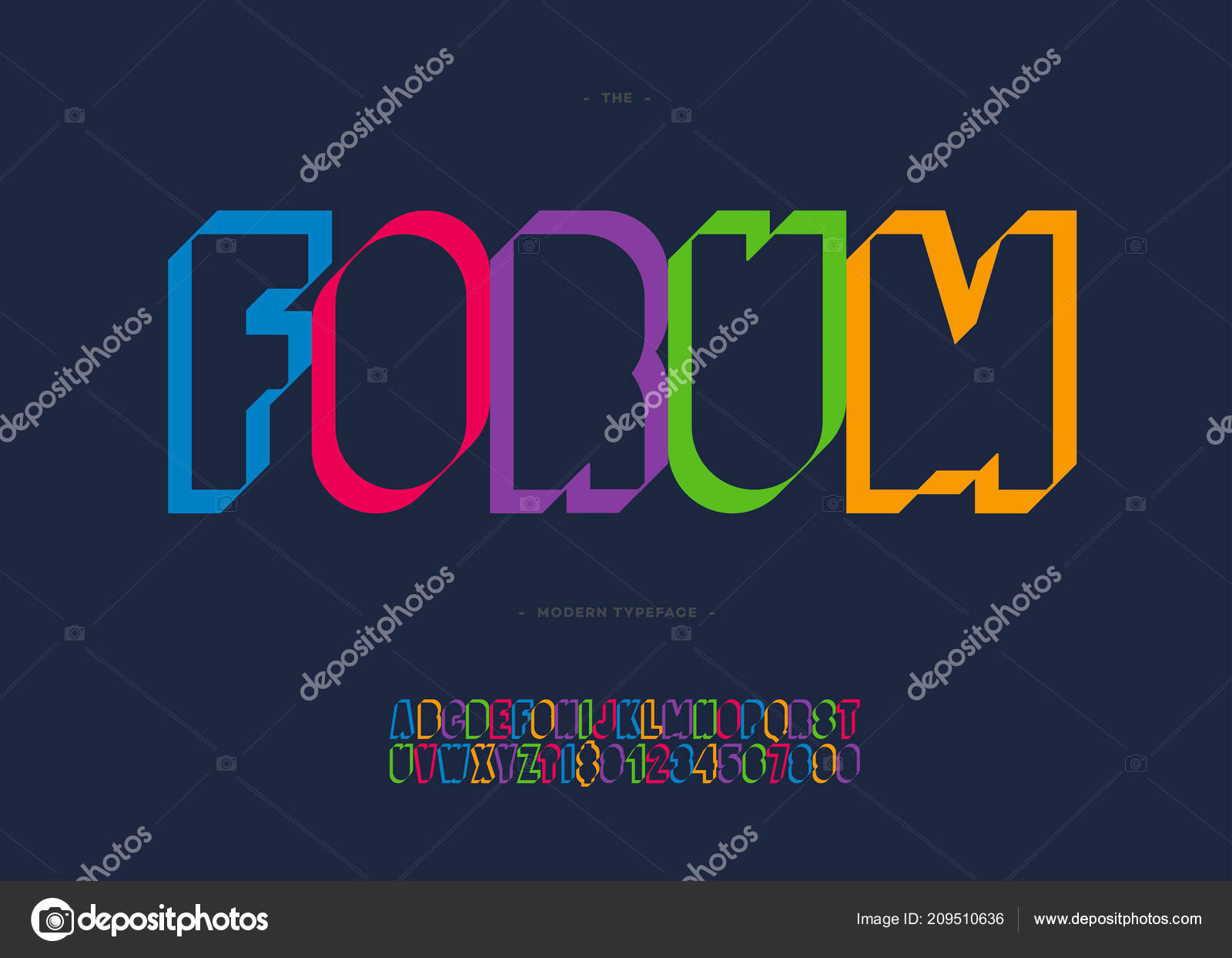 Typeface Promotional Poster