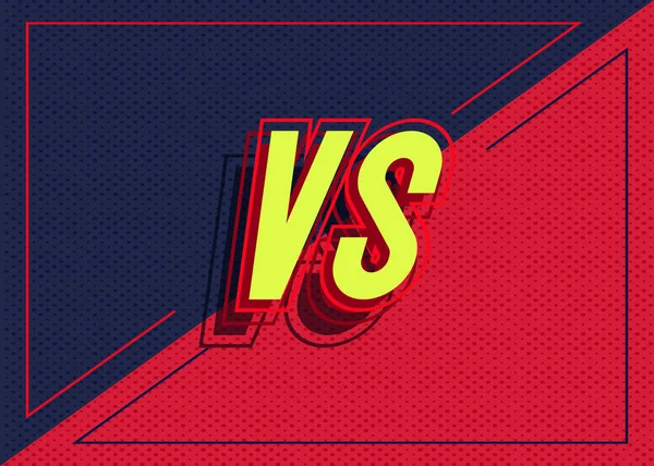 Vector versus banner Stock Vector by ©VI6277 231011052