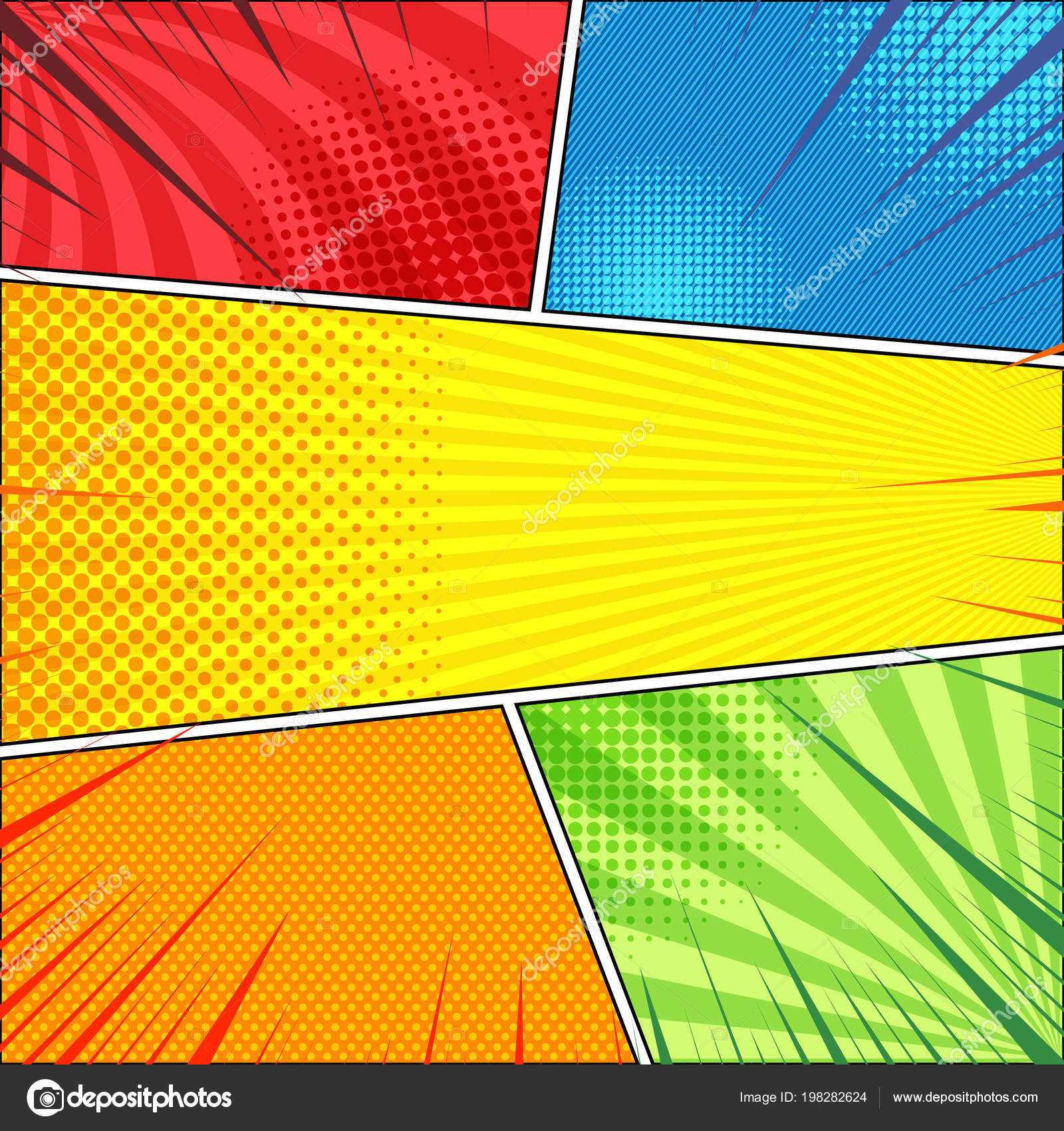 Comic page concept Stock Vector Image by ©Petersenurecoff.gmail.com ...