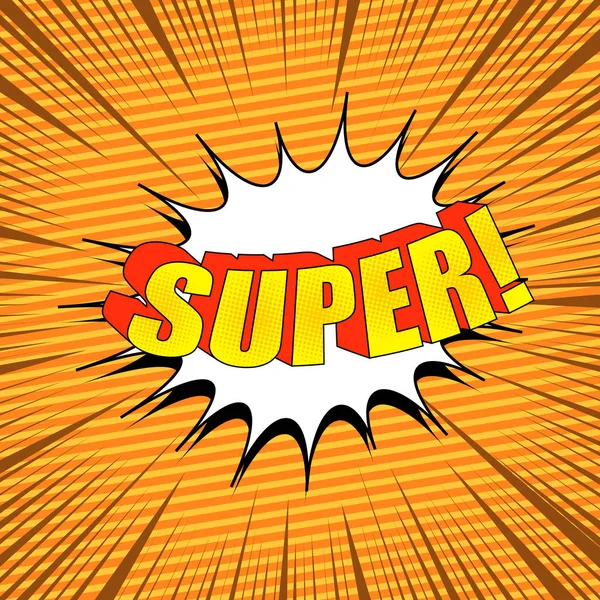 Comic bright super concept Stock Vector by ©Petersenurecoff.gmail.com ...
