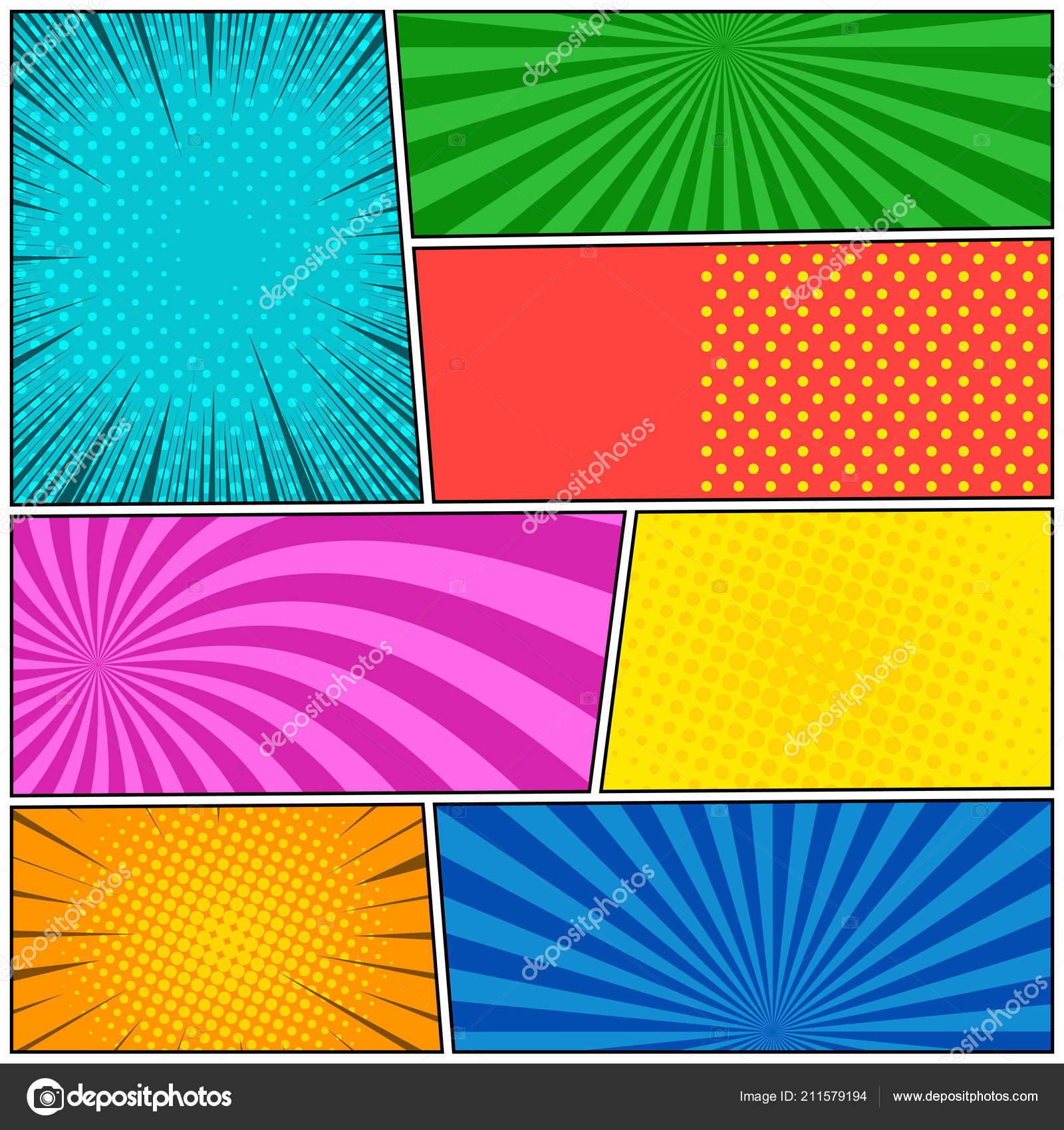 Comic book colorful background Stock Vector by ©Petersenurecoff.gmail ...