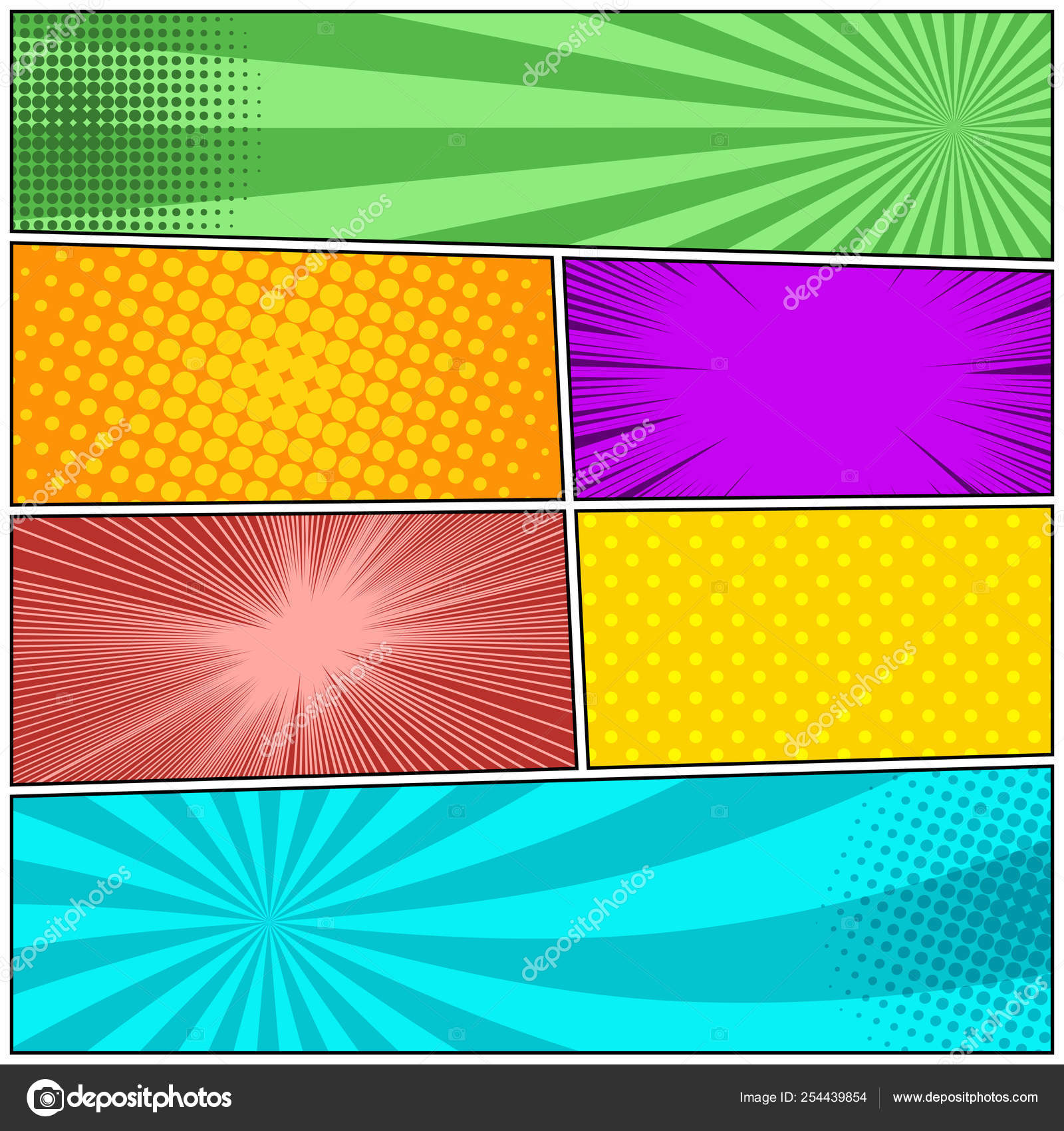 Comic book colorful background Stock Vector Image by ©Petersenurecoff ...