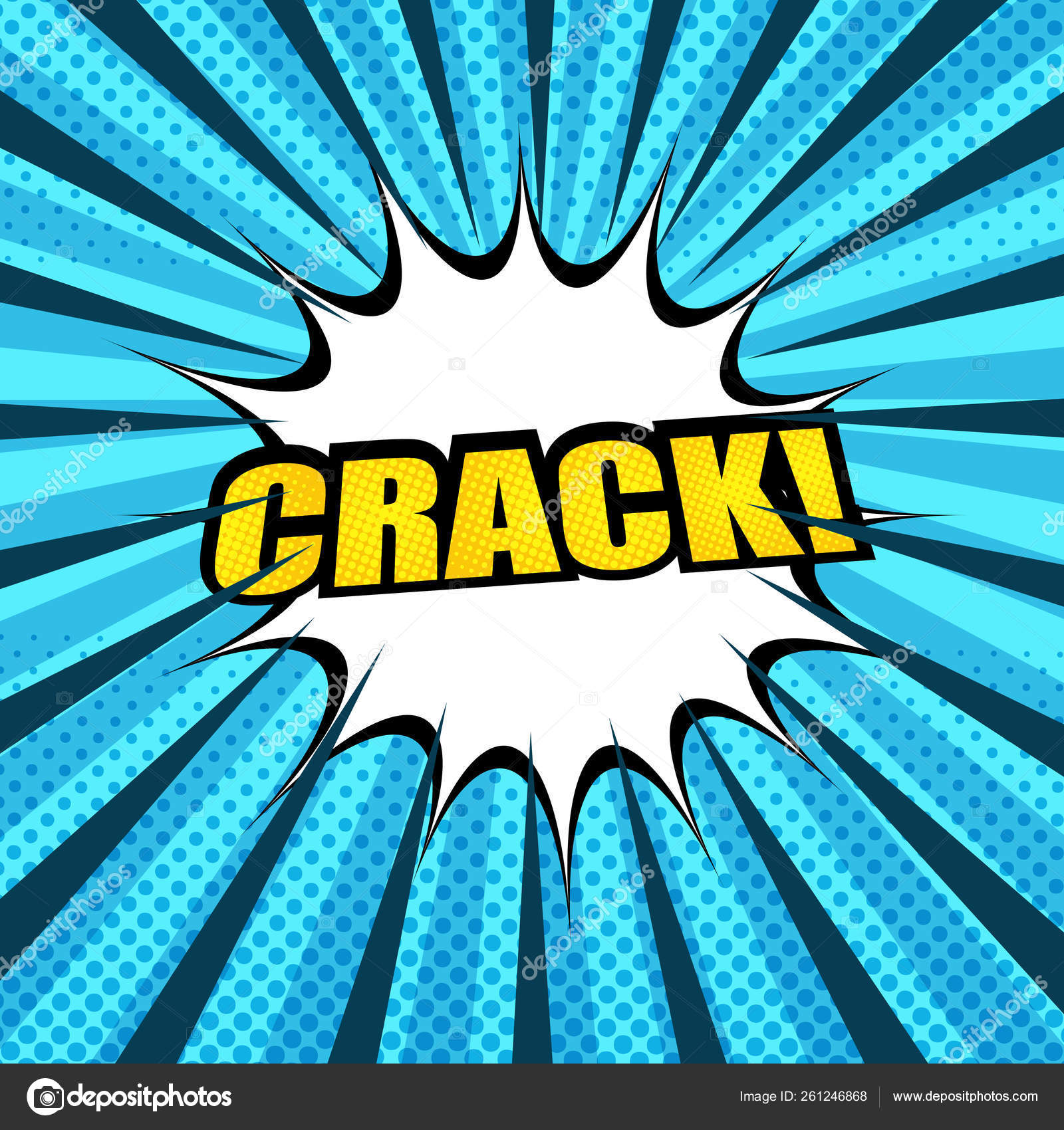 Comic page explosive template Stock Vector by ©Petersenurecoff.gmail ...