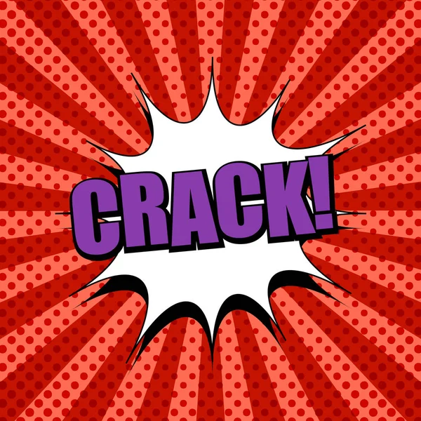 Crack comic wording template Stock Vector by ©Petersenurecoff.gmail.com ...