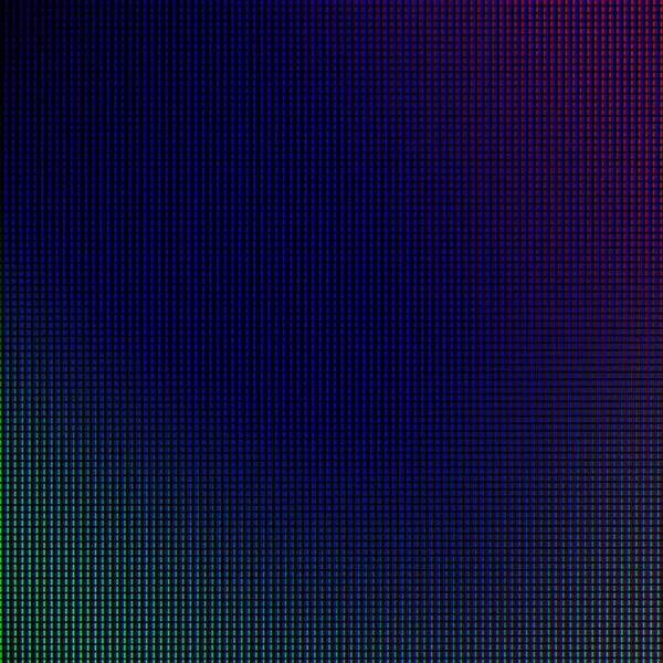 LED lights from LED computer monitor screen display panel for graphic ...