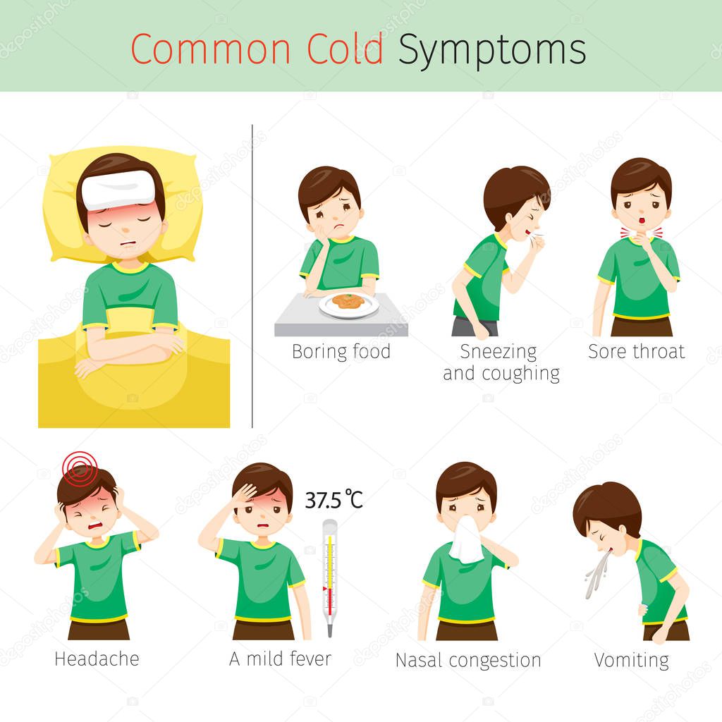 Hombre con s ntomas de resfriado com n 2024