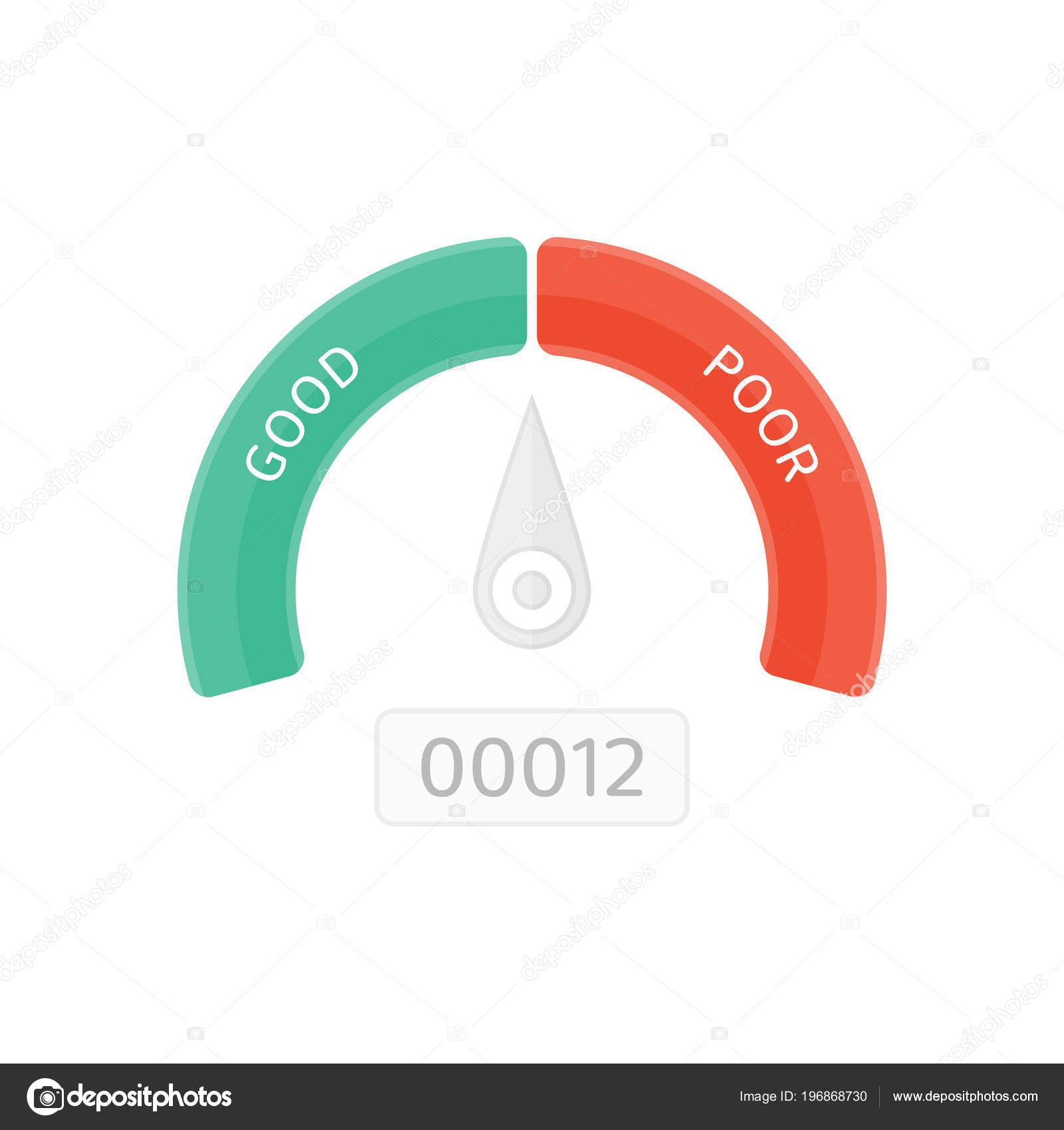 Vector credit score. Stock Vector Image by ©art-sonik #196868730