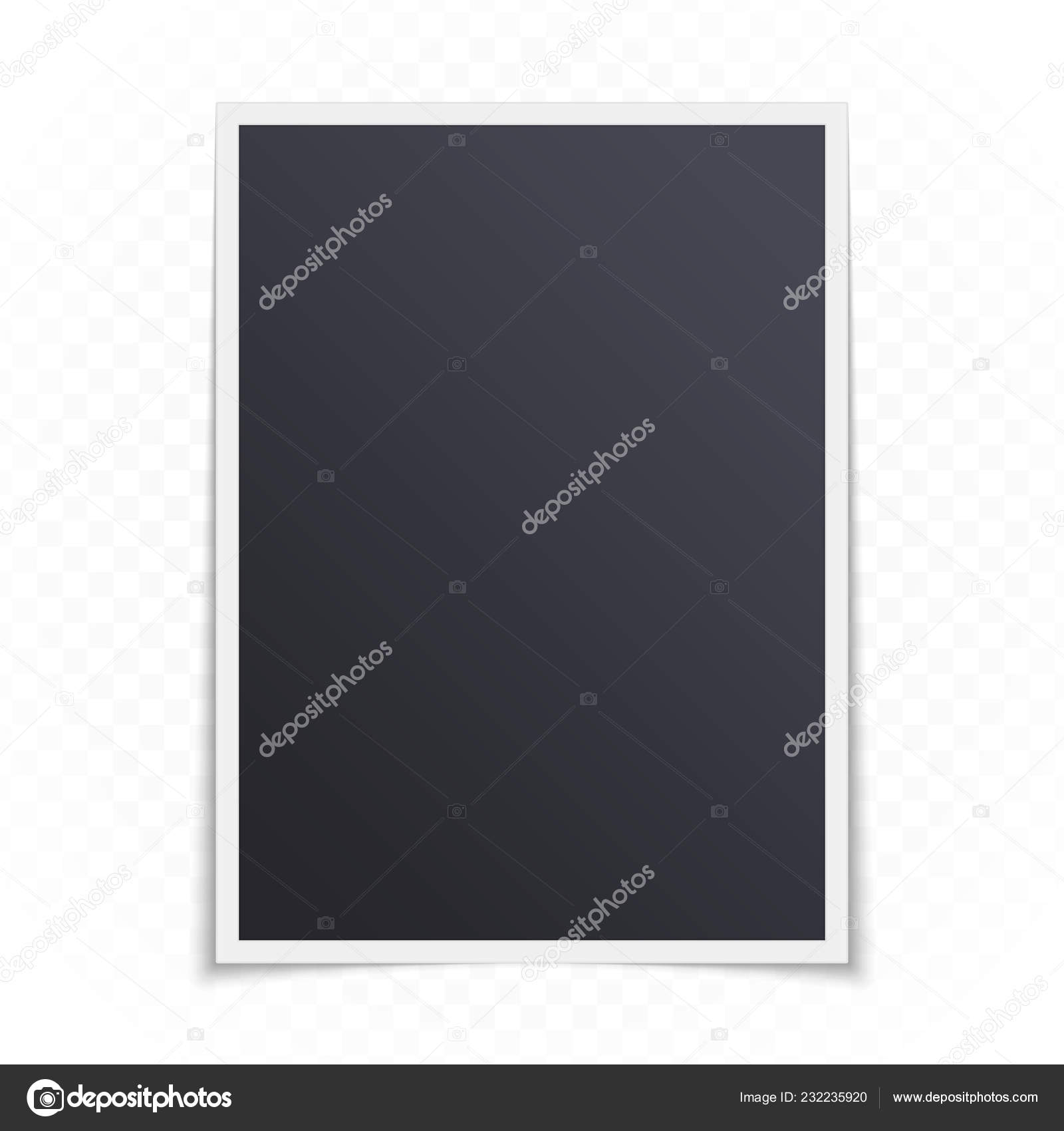 Vertical photo frame. Stock Vector Image by ©art-sonik #232235920