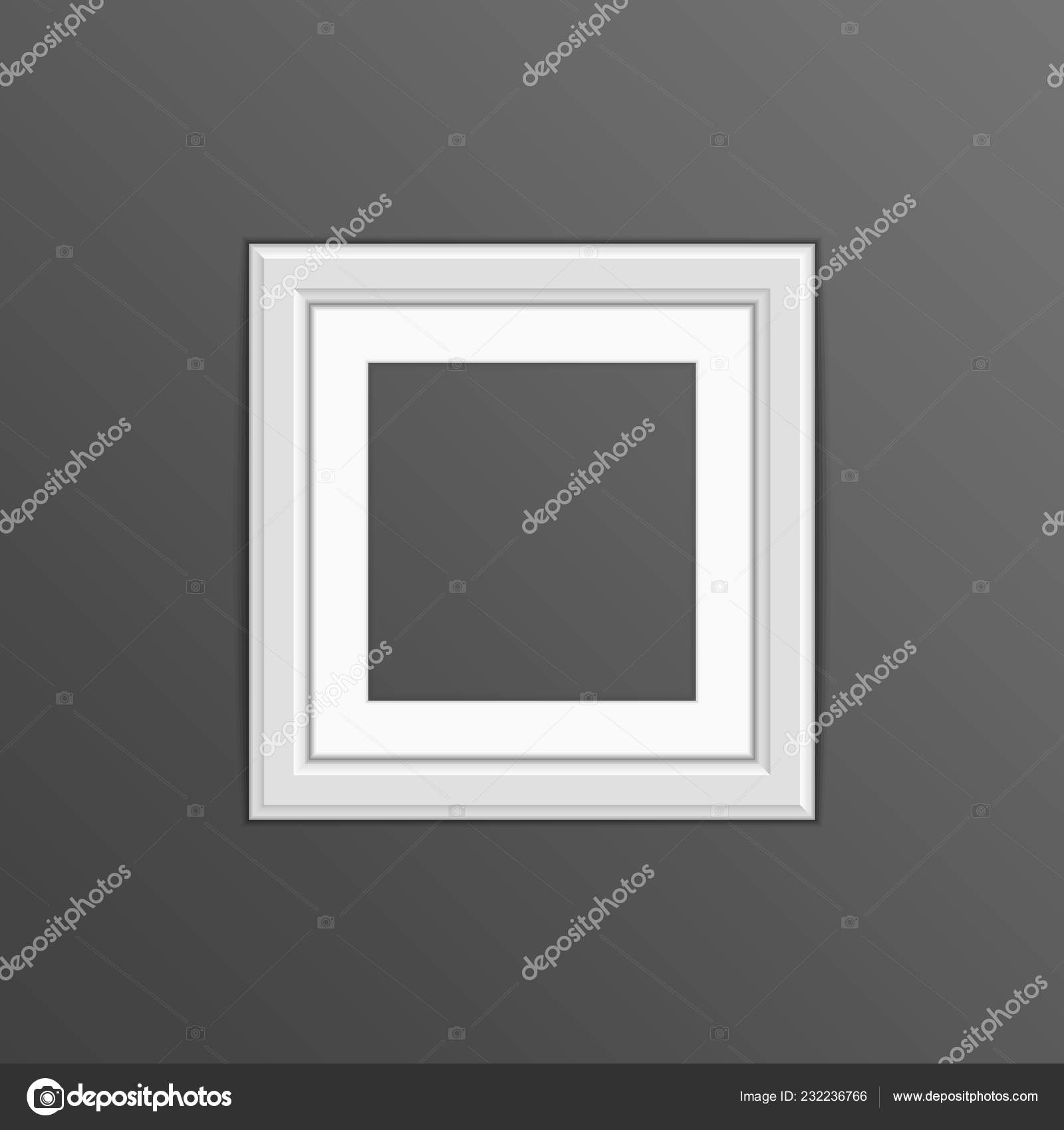 Square photo frame. Stock Vector by ©art-sonik 232236766