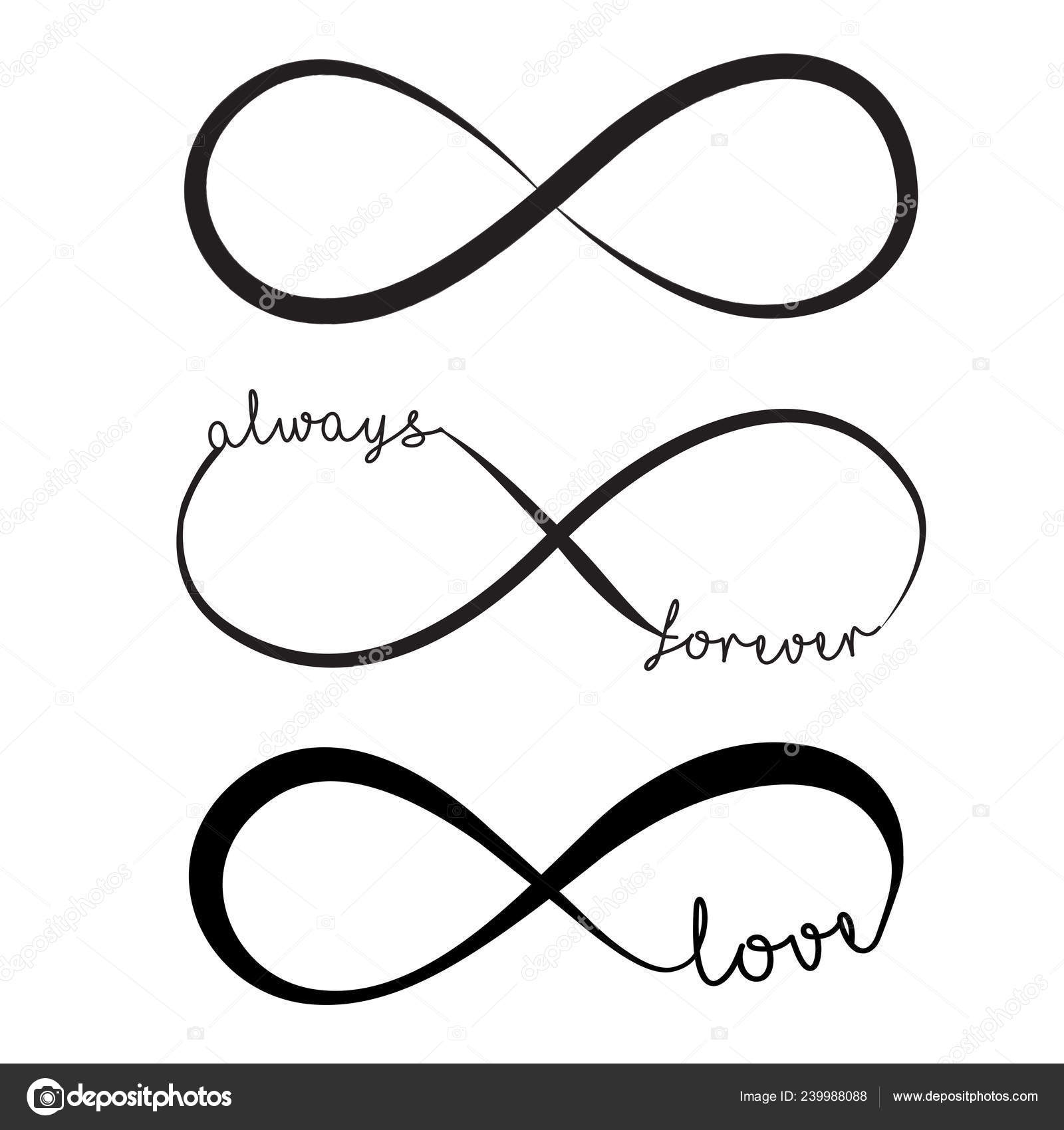 Infinity Symbol Forever And Always