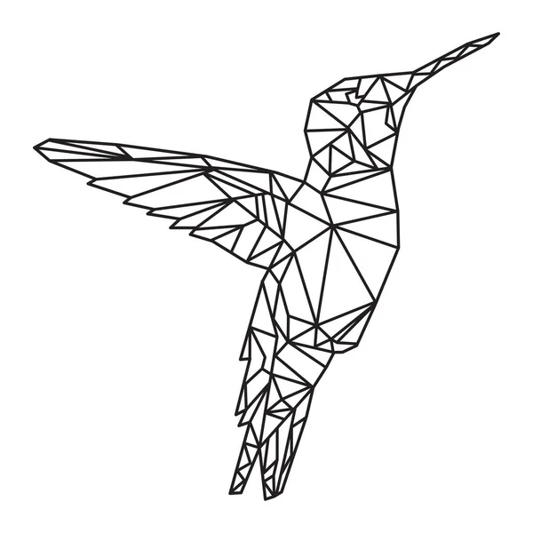 Geometric colibri imágenes de stock de arte vectorial | Depositphotos